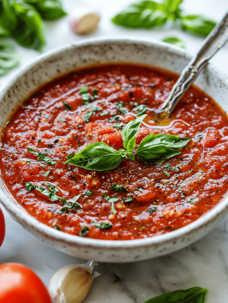 The Art of Slow-Simmered Tomato Sauce: A Rustic Journey ...